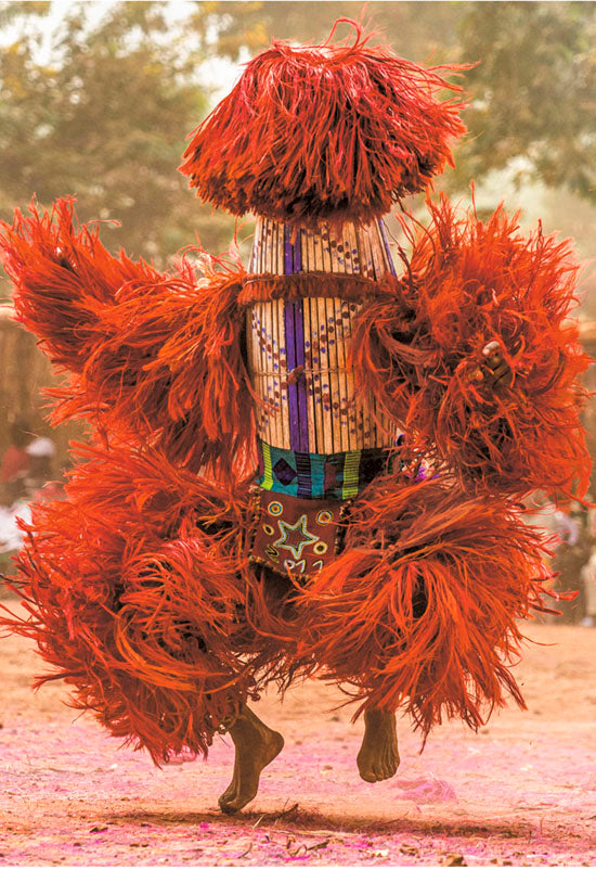 Harvest Millet Stalk Mask, Burkina Faso - Tribal Gallery